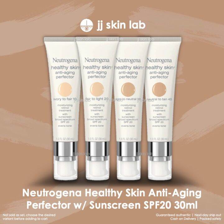 Neutrogena Healthy Skin Anti-Aging Perfector Moisturizing Retinol with ...