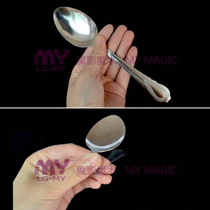Perfect Magic Trick Bend Spoon Bending Gimmick Close-Up Magician Street ...