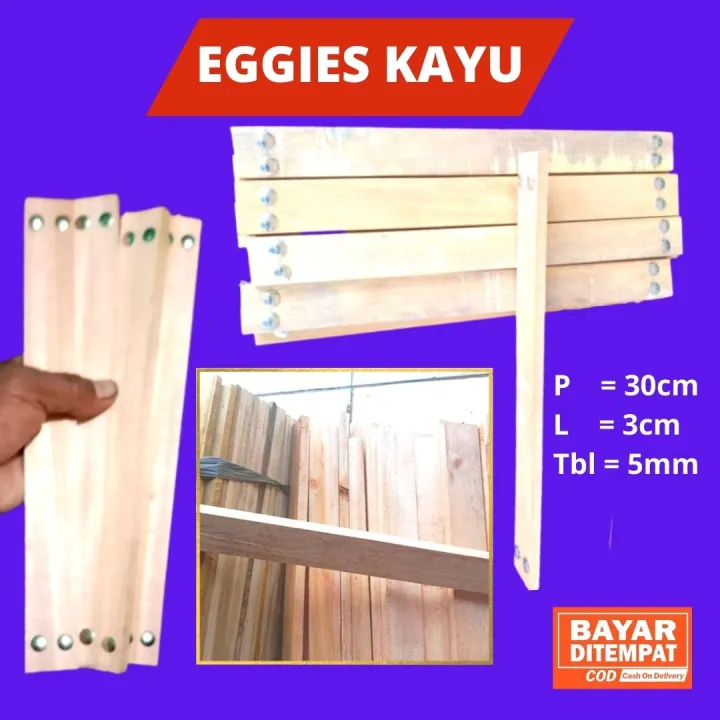 Eggies Kayu Tempat Koleksi Telur Maggot Lalat BSF | Lazada Indonesia