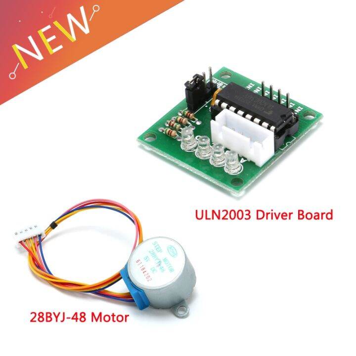 Smart Electronics 28BYJ-48 5V 4 Phase DC Gear Stepper Motor ULN2003 ...