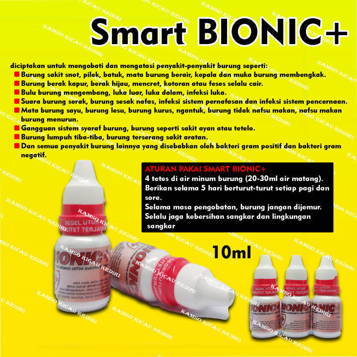 SMART BIONIC+ smart mastering bionic + bionic+ bionik obat burung sakit ... SMART BIONIC+ smart mastering bionic + bionic+ bionik obat burung sakit ...