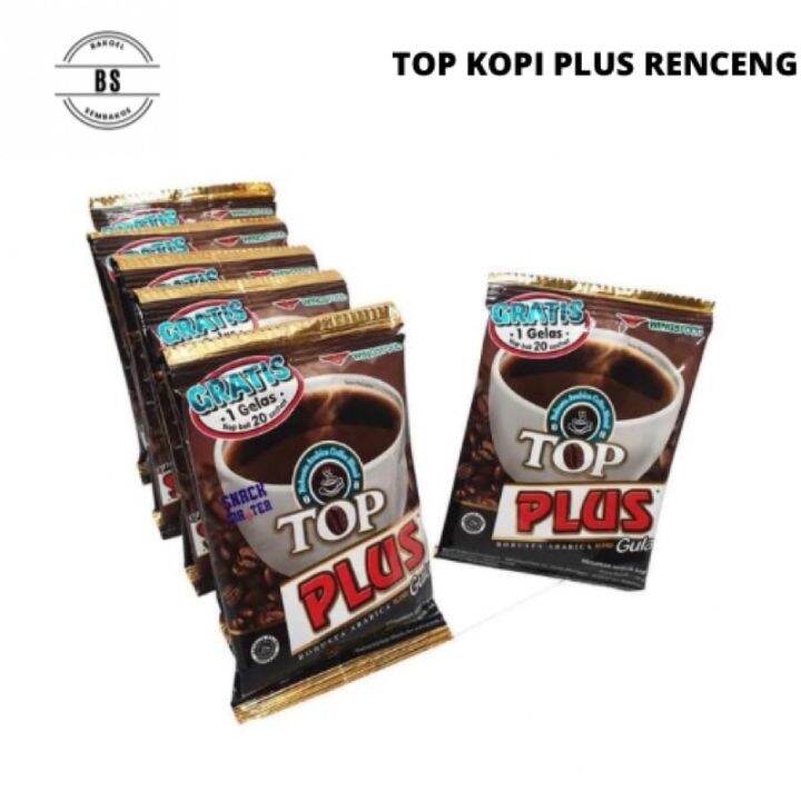 TOP PLUS Kopi Renceng Isi 10 | Lazada Indonesia