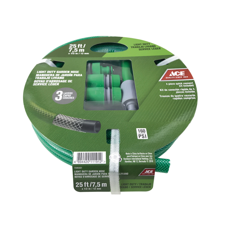 Ace Hardware Garden Hose Light Duty (25'x1/2") | Lazada PH
