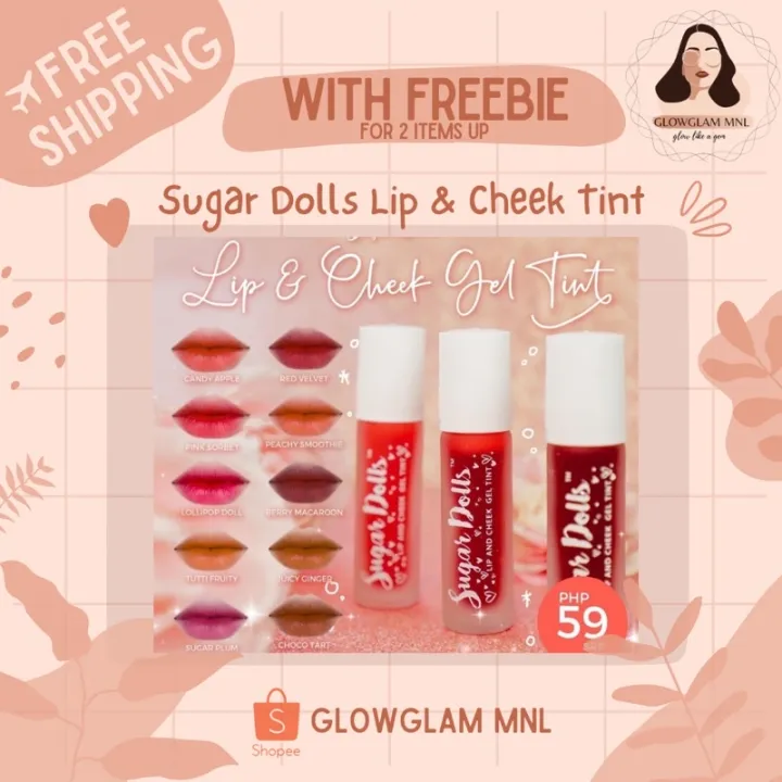 ♤Sugar Dolls Lip Cheek Gel Tint (ONHAND)☁ | Lazada PH