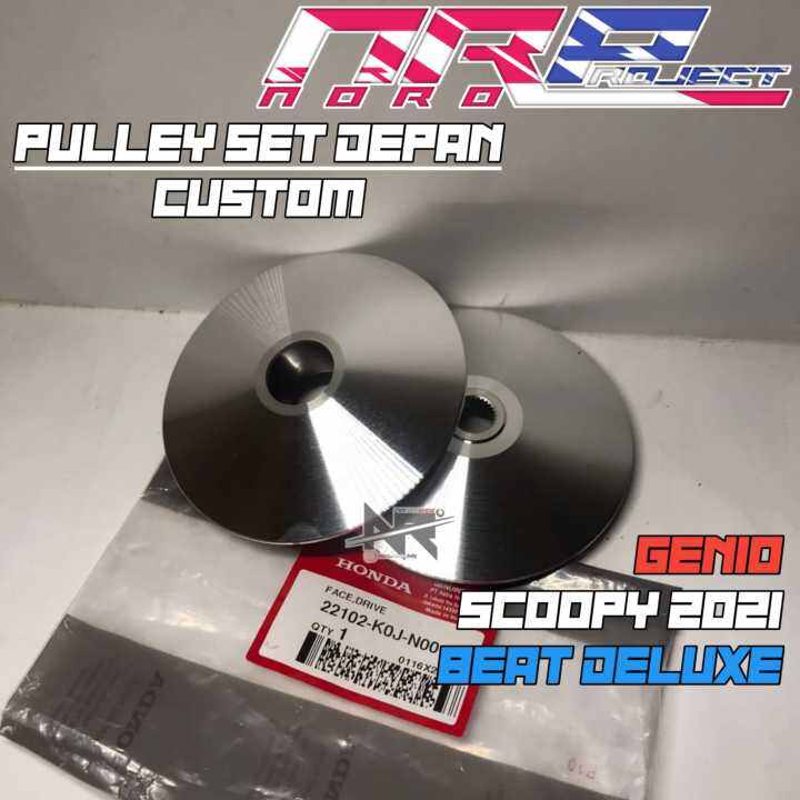 RUMAH ROLLER CUSTOM PULLEY CUSTOM GENIO BEAT DELUXE SCOOPY 2021 KOJ ...