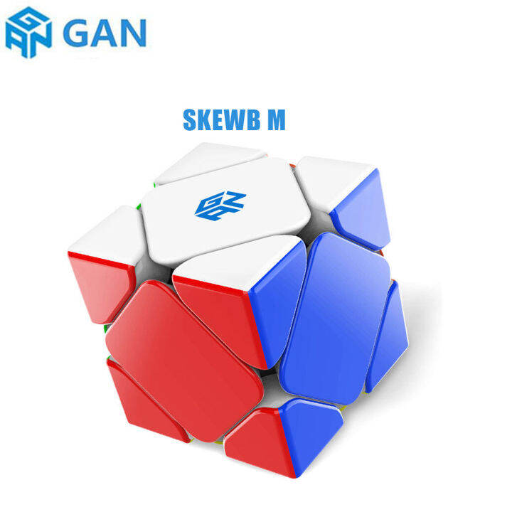 GAN Skewb M Cube Magnetic Speed Cube Skweb Puzzle Cube Magic ...