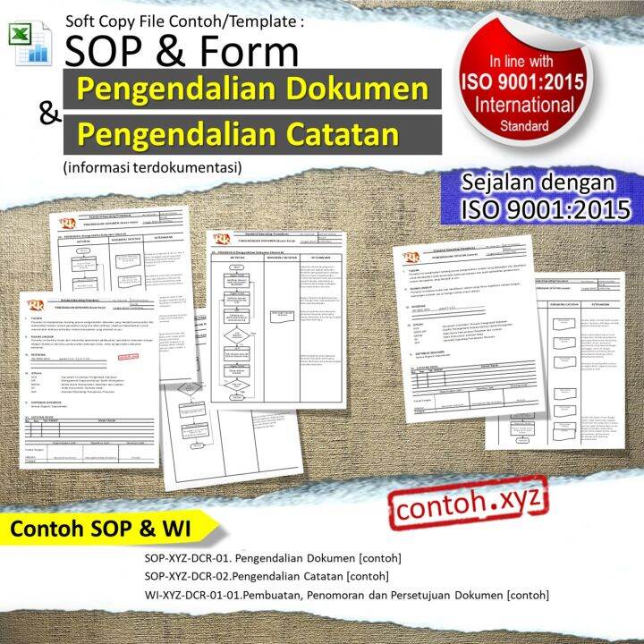 [Softcopy #09] Contoh/ Template: Contoh SOP Pengendalian Dokumen ...