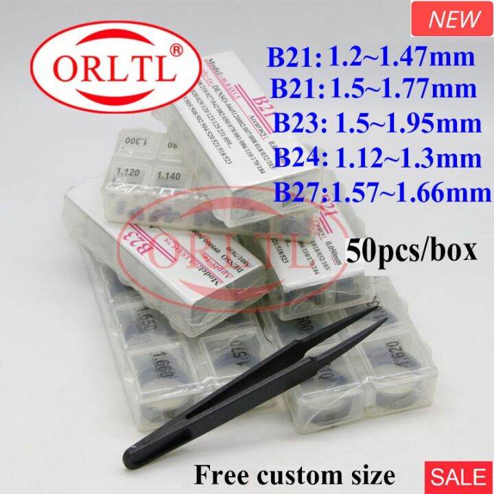 ORLTL Custom Size Injector Shims Gaskets B21 B23 B24 B27 Diesel Common ...