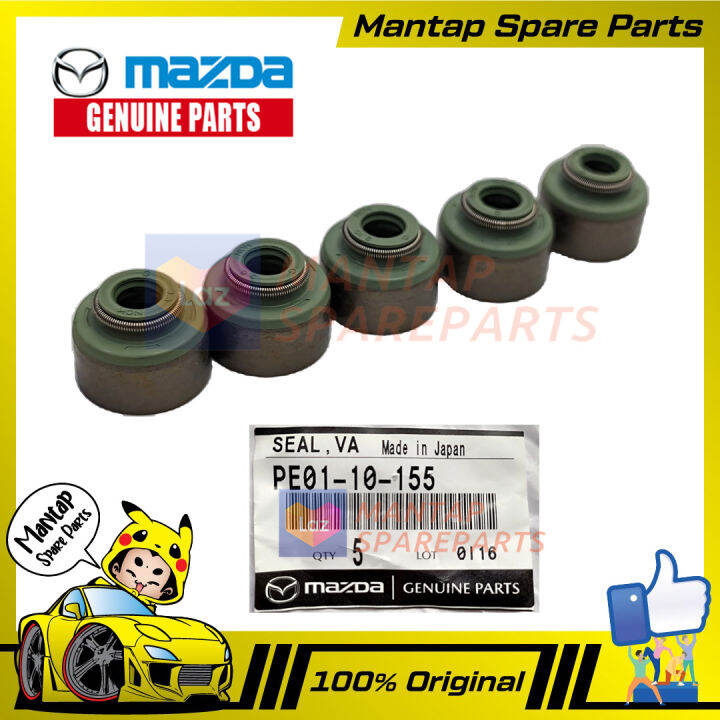MAZDA ORIGINAL PARTS VALVE SEAL SET (16 PCS) STEM OIL SEAL MAZDA 3/6 ...
