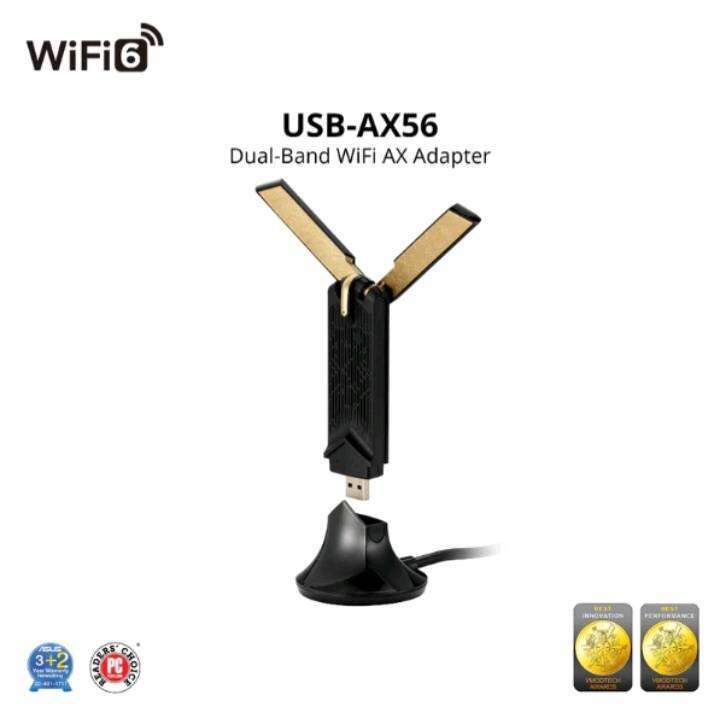 ASUS USB-AX56 Dual Band AX1800 USB WiFi Adapter | Lazada.co.th