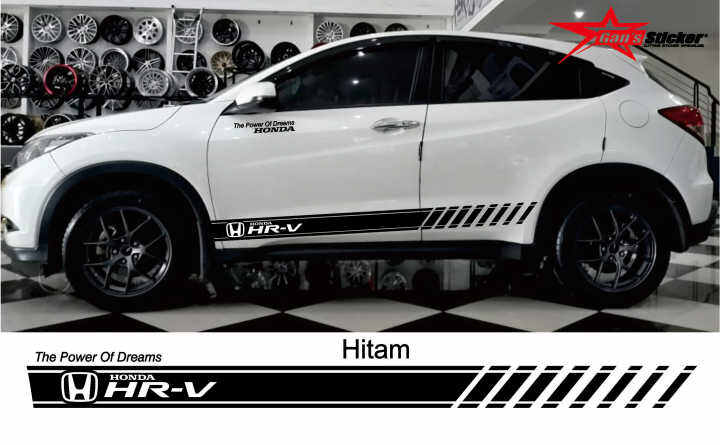 sticker honda hrv 2019 2020 2021 2022 sticker hrv aksesoris honda hrv ...