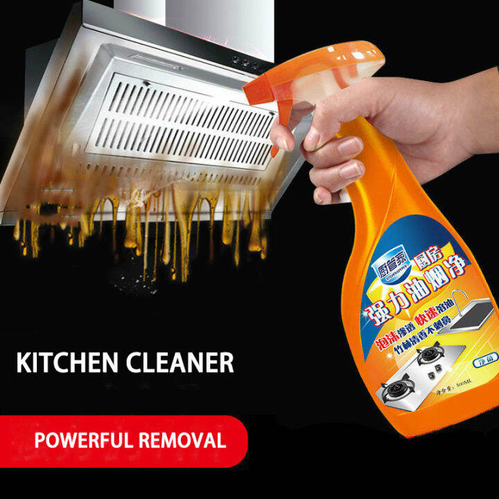 500ML Multipurpose Cleaning With nozzle Kitchen Degreaser Cleaner Spray ...