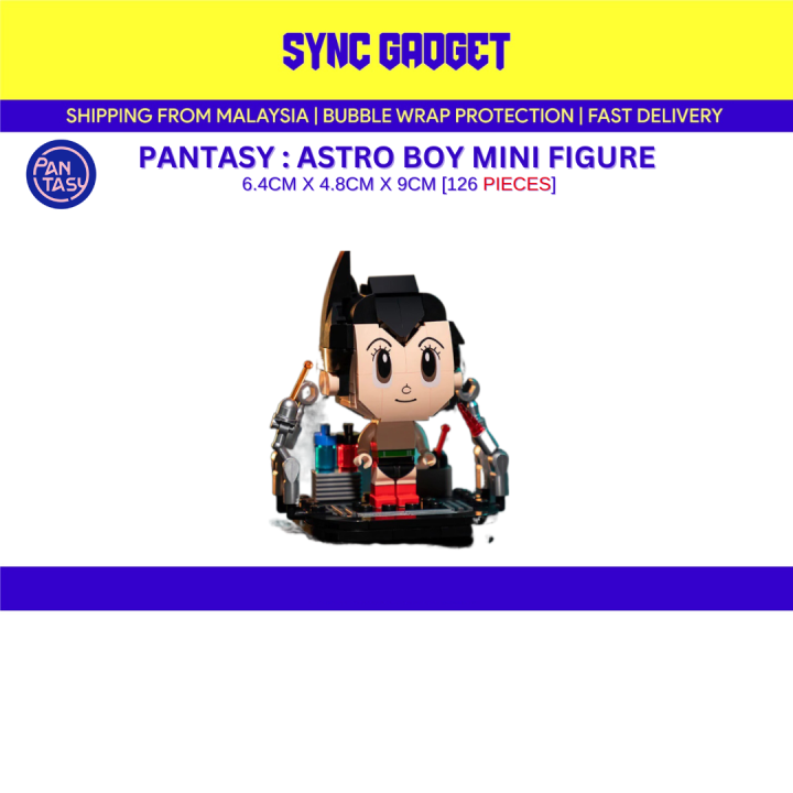 PANTASY - Astro Boy Mini Building Block l Collectible Miniature Version ...