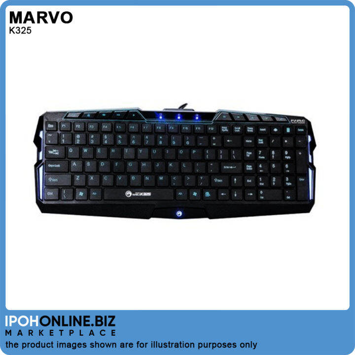 MARVO K325 Scorpion Wired Gaming Keyboard | Lazada