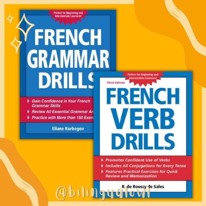 French Grammar and Verb Drills (3rd Edition) | Lazada PH