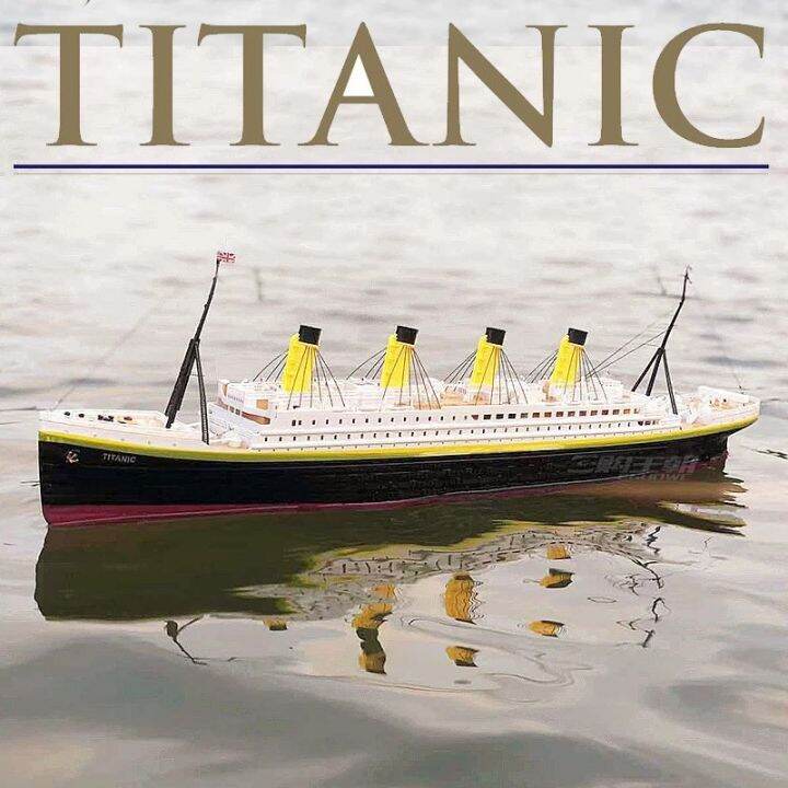 RC Boat 1:325 Titanic Sea Grand Cruise Ship 3D Titanic Remote Control ...