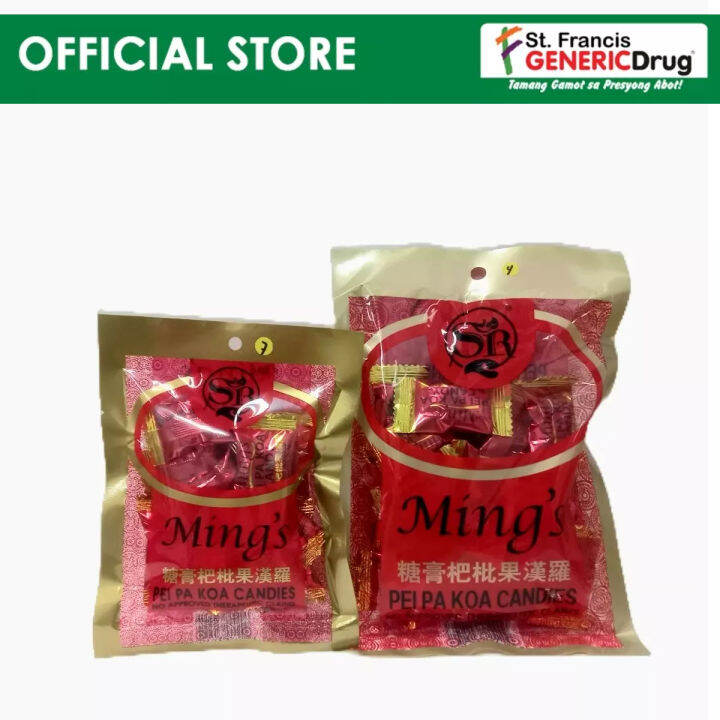 Ming's Pei Pa Koa Candy (60g, 120g) | Lazada PH