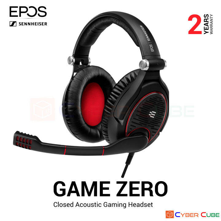 EPOS | Sennheiser GAME ZERO [ BLACK ] Closed Acoustic Gaming Headset ...