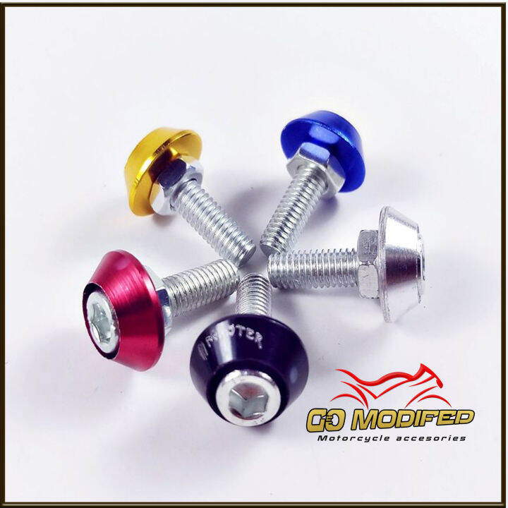 BAUT PLAT NOMOR BAUT L MONEL VARIASI BAUT VARIASI ISI 4 BIJI NEW ...