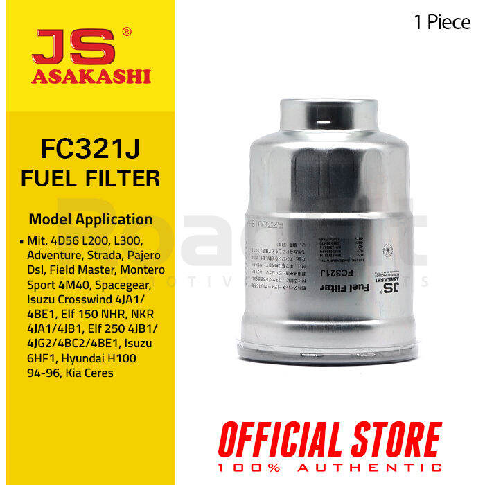 JS Fuel Filter FC321J For Mitsubishi 4D56 L200, L300, Adventure, Strada ...