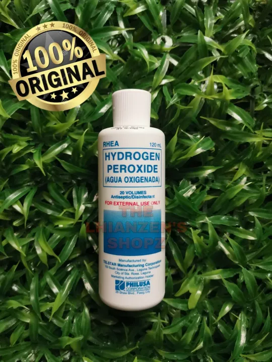 RHEA Hydrogen Peroxide (Agua Oxigenada) 120ML | Lazada PH