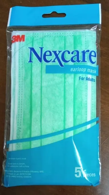 3M NEXCARE Earloop Mask by 5s - 1901 | Lazada PH