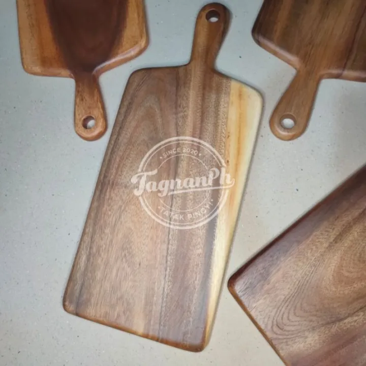 popular Tagnan Ph Wooden Chopping board made from Acacia - Large with ...