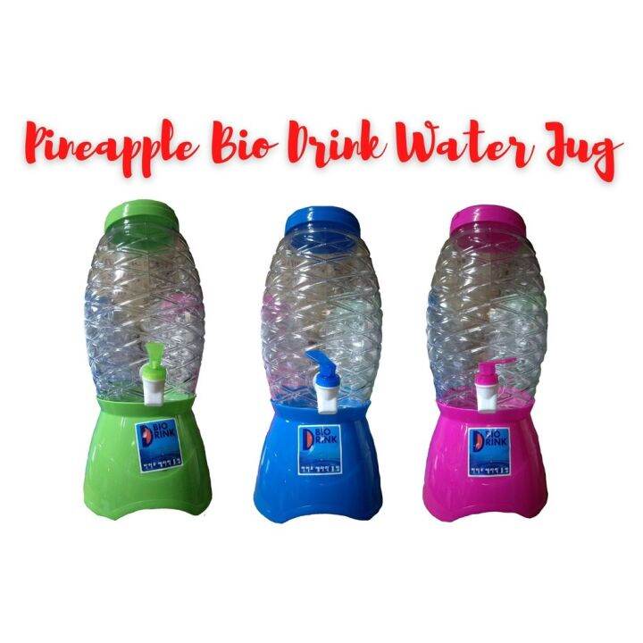 Pineapple Bio Drink Water Jug Container with Faucet (5 Liters) | Lazada PH