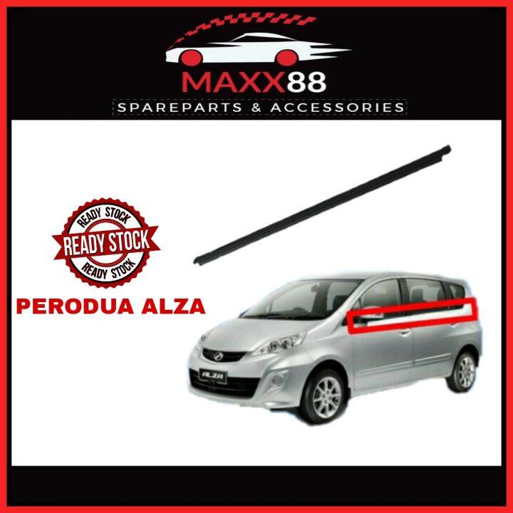 PERODUA ALZA DOOR GLASS MOULDING-ORIGINAL | Lazada