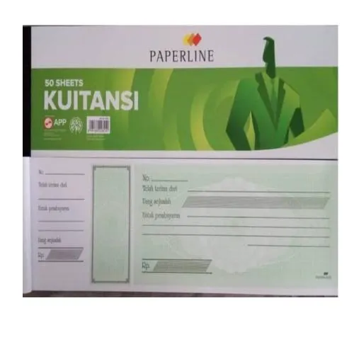 Buku Kwitansi Besar- Kuitansi 50 Lembar Paperline | Lazada Indonesia