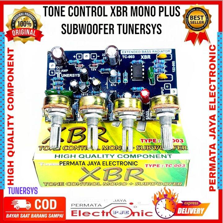 XBR Mono Tone Control Subwoofer - Tunersys | Lazada Indonesia