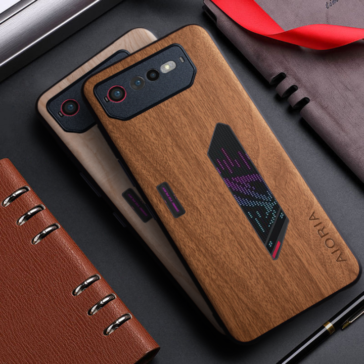 Ready Stock Aioria phone case for Asus ROG Phone 6 Back cover Wood ...