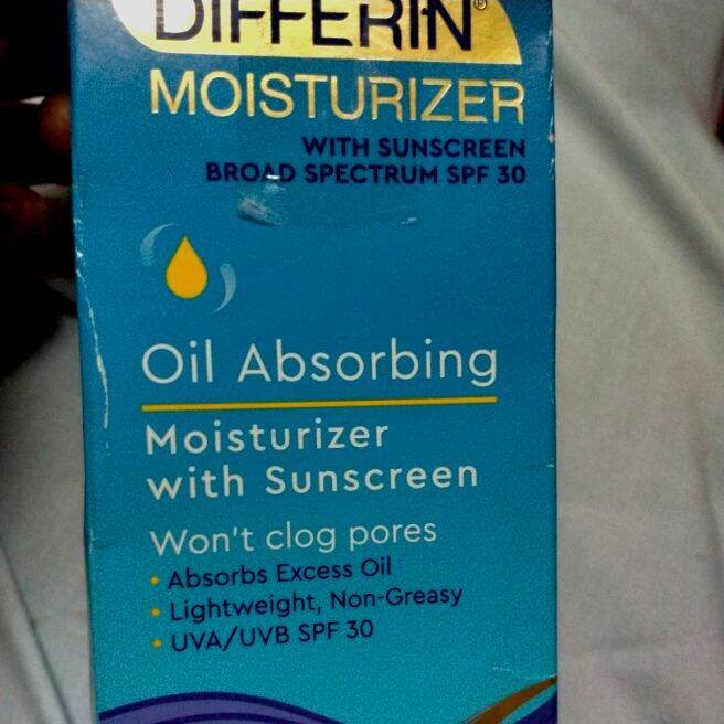 Differin Moisturizer with sunscreen spf30 oil absorbing | Lazada PH