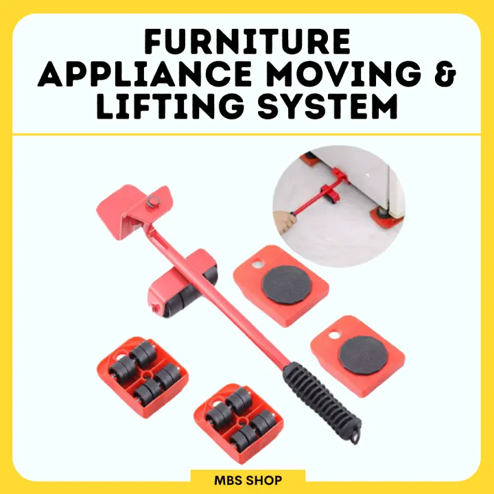 Furniture Lifter Easy Moving Sliders Mover Tool Set Heavy Furniture ...