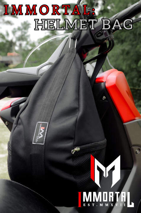 Immortal Motobag Helmet Bag with String Bag for Game Changer 125 ...