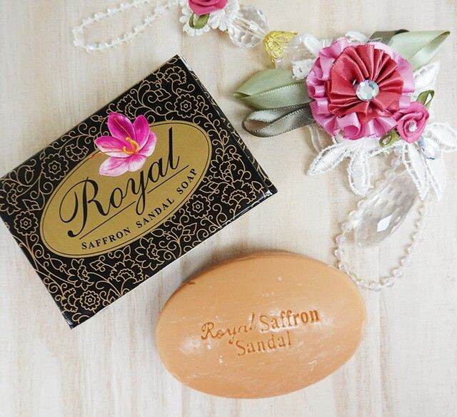 Royal Saffron Sandal Soap Sabun Cendana Saffron (75g) | Lazada
