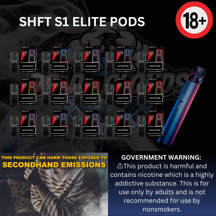 SHFT ELITE POD 3% 0% SHIFT PODS | Lazada PH