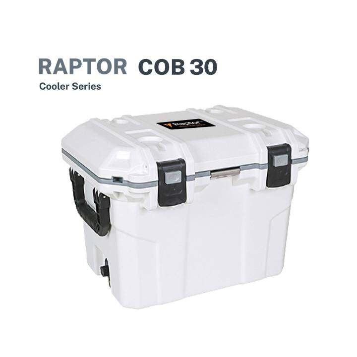 Raptor Cooler Series: COB-30 Camping Ice and Water Cooler Box 30 Liters ...