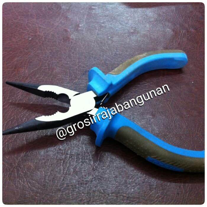 TANG LANCIP / TANG KOMBINASI CUCUT 6" 7"GG FIBER GAGANG KARET | Lazada ...