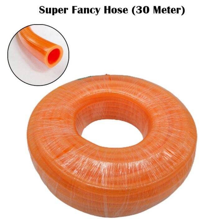 High Quality Pvc Heavy Duty Fancy Hose / Paip Getah (30meter) | Lazada