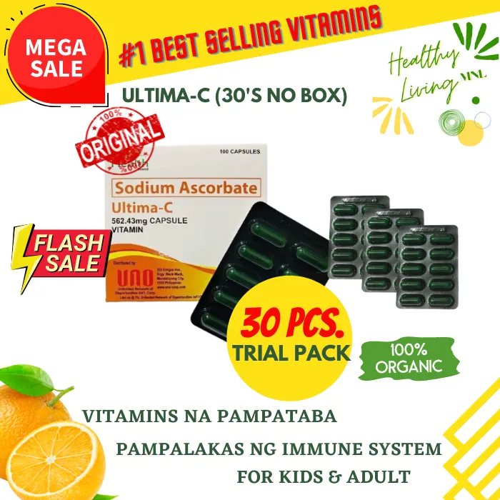 Ultima C 30 capsules pampataba na vitamins, immune system booster ...