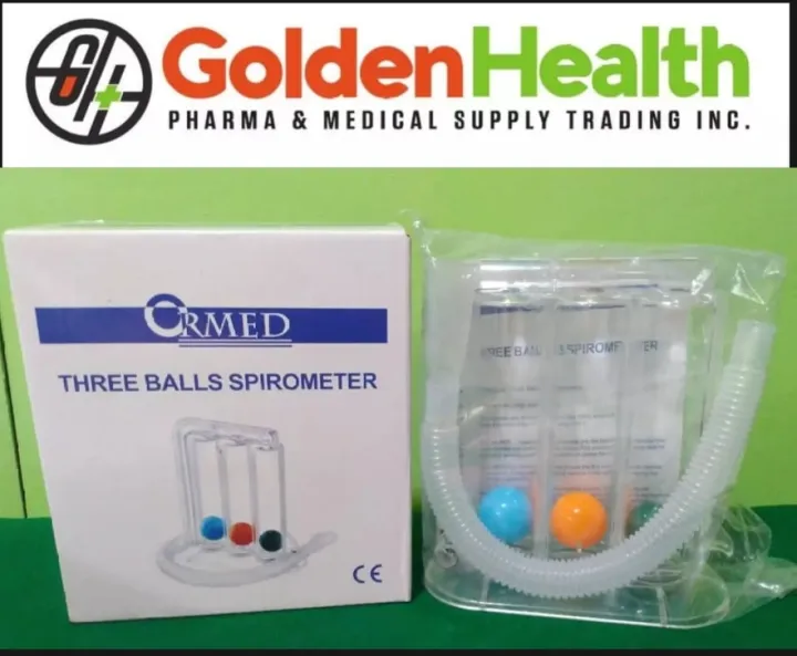 Ormed Three Balls Spirometer (Golden Health Pharma and Medical Supplies) | Lazada PH