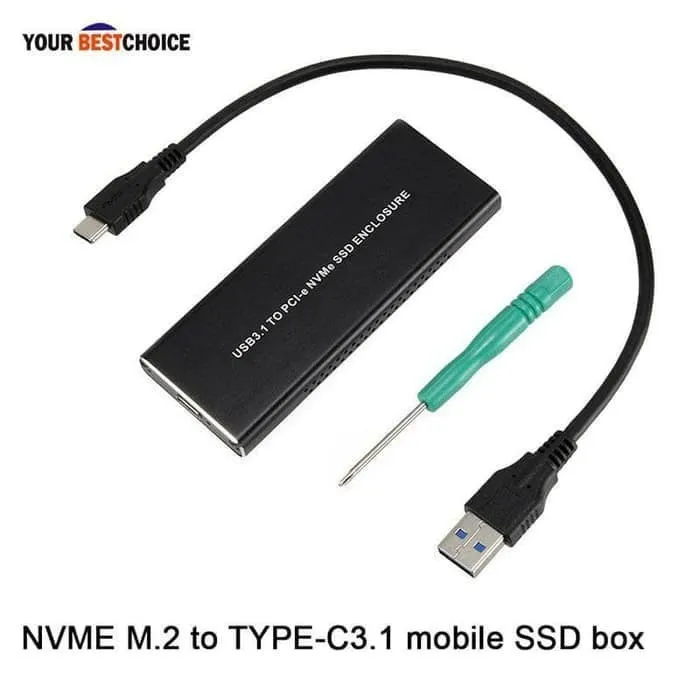 USB 3.1 To PCIE NVME SSD Enclosure | Lazada Indonesia