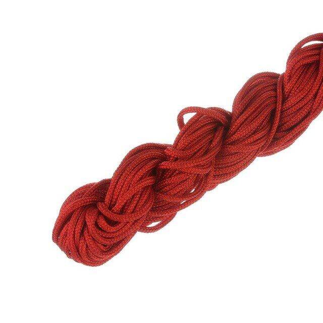 28เมตรด้ายสายไนลอนปมจีน Macrame Rattai สายถักลาย DIY สำหรับ ...