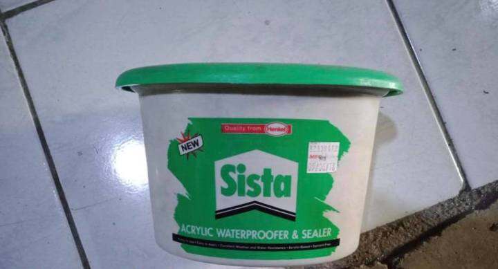 Sista Acrylic Waterproof and Sealer 1 Liter | Lazada PH