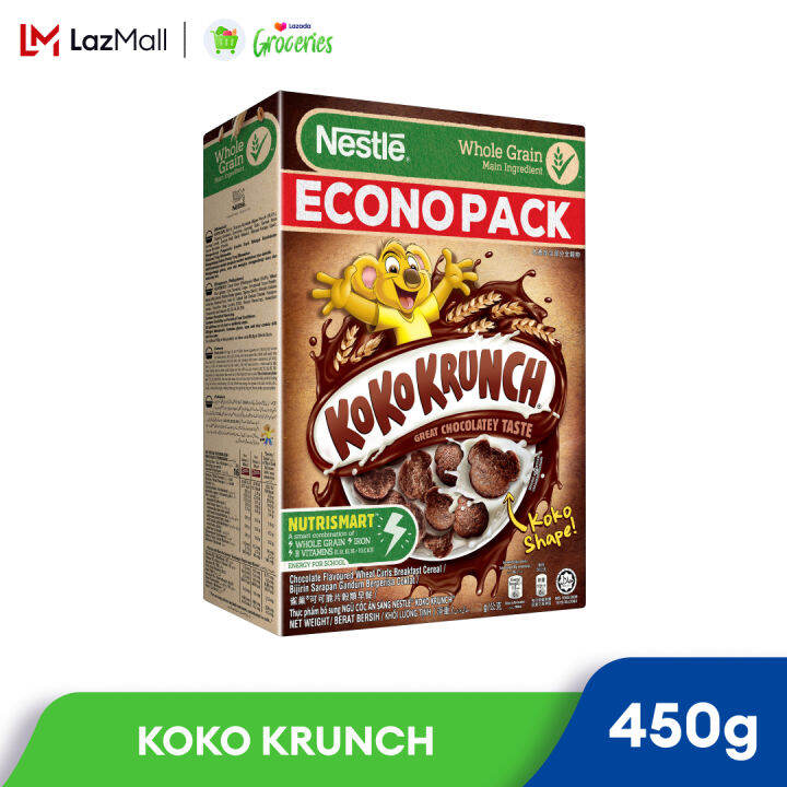 NESTLE KOKO KRUNCH Cereal Econopack 450g | Lazada