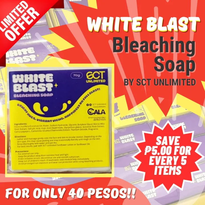 SCT White Blast Bleaching Soap | Lazada PH