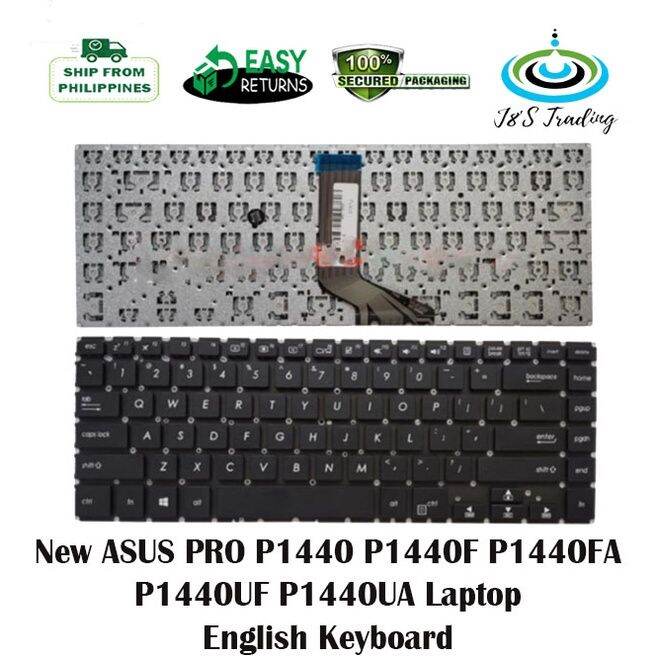 New English Keyboard For HP Asus Pro P1440 P1440F P1440Fa P1440Uf ...