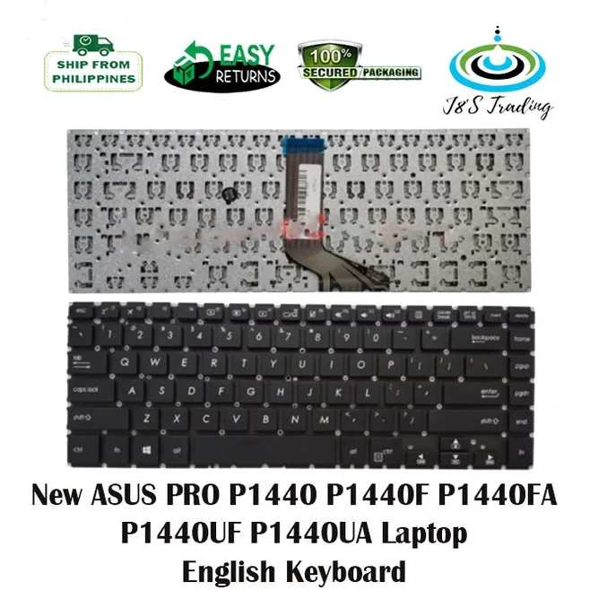 New English Keyboard For HP Asus Pro P1440 P1440F P1440Fa P1440Uf ...