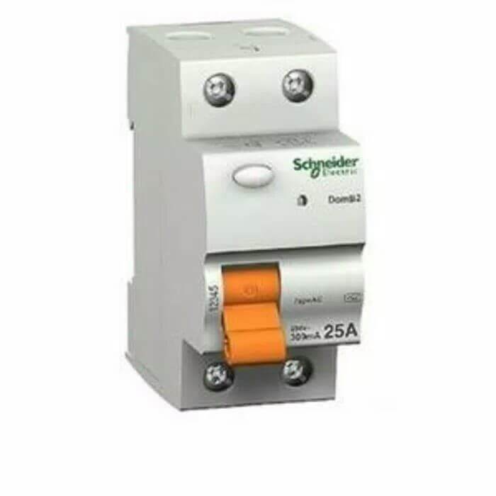 SCHNEIDER RCCB / ELCB 2P 25A DOMAE 16790 30mA | Lazada Indonesia